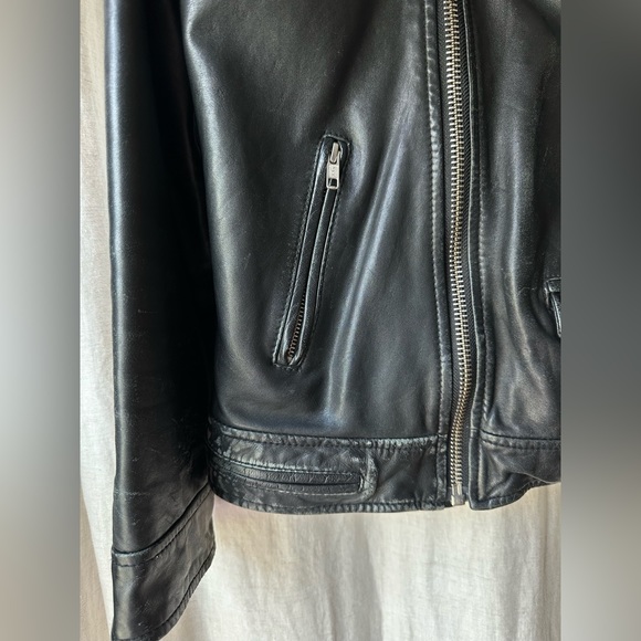 Obey | Jackets & Coats | Bastards Leather Jacket Obey Real Leather ...